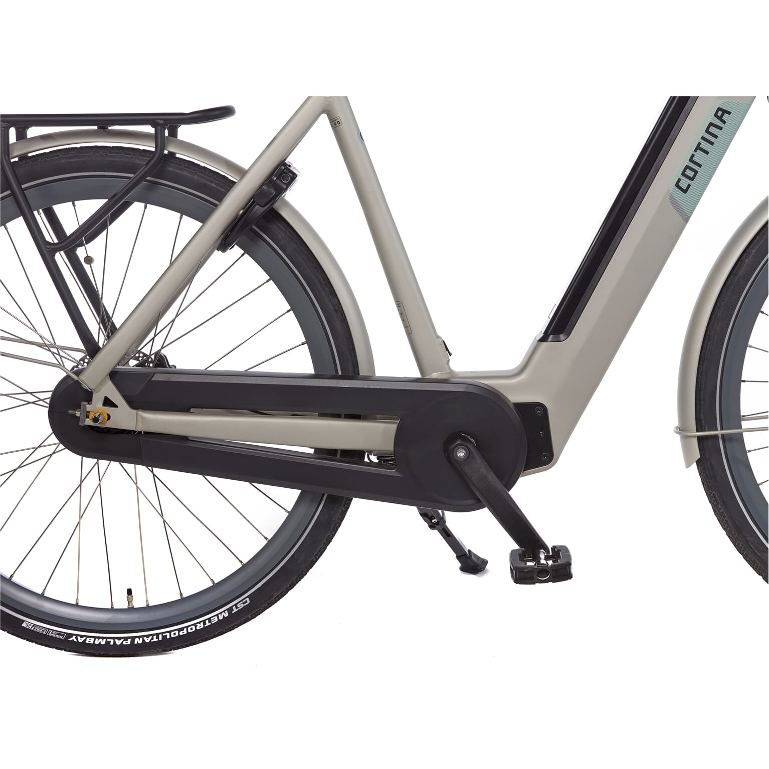 CORTINA E-Nite Metallic Silver Matt DB7 36v SDMM Uni - Premiumbikes