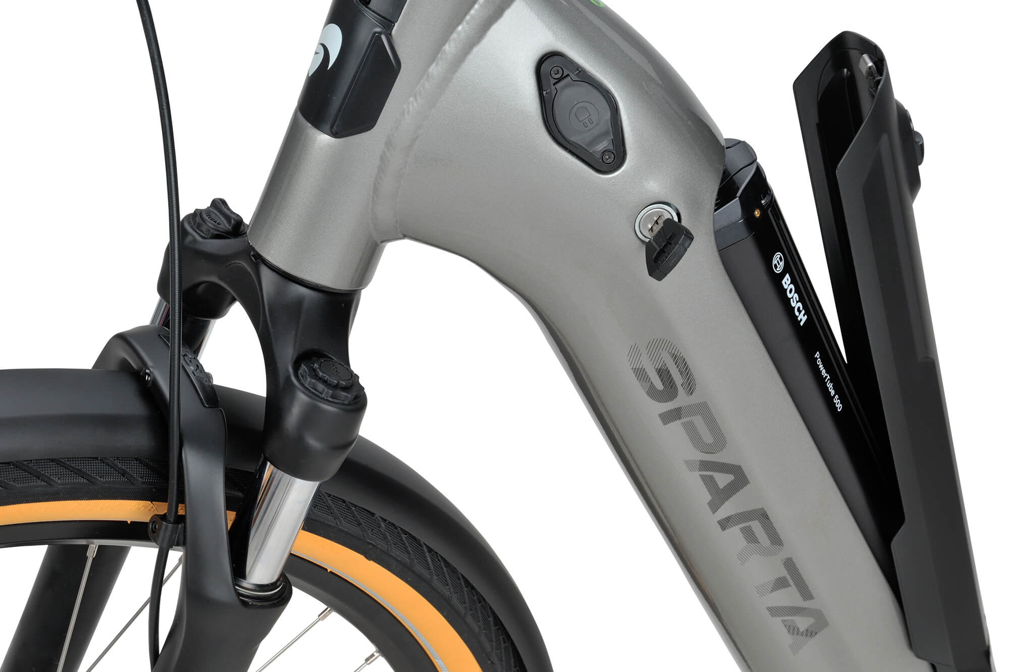 Sparta c-Grid Energy BES3 500Wh E-bike Grijs – Elektrische stadsfiets