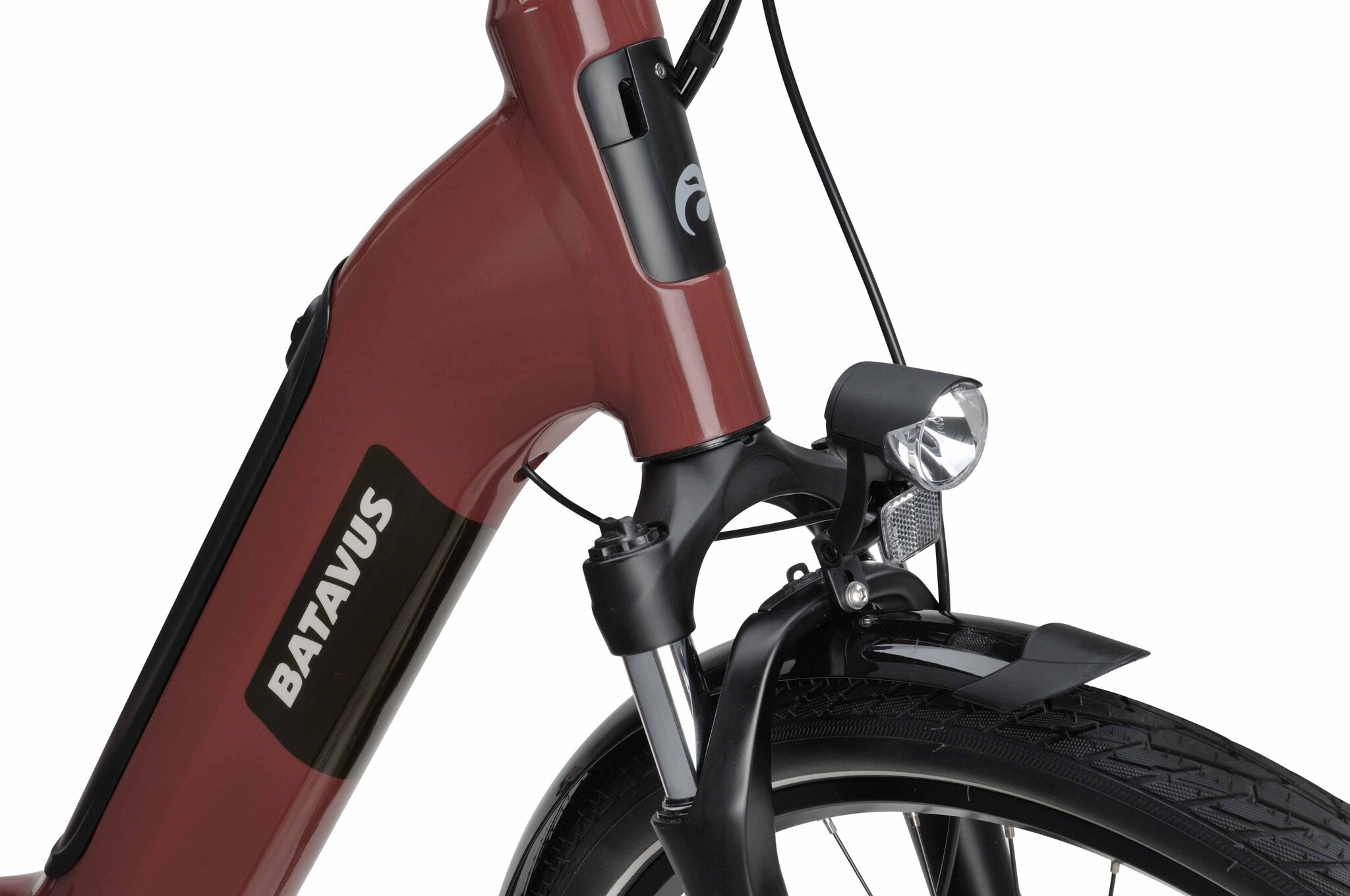 Batavus Altura E-go Power Pro BES3 500Wh Elektrische Fiets Mahonierood