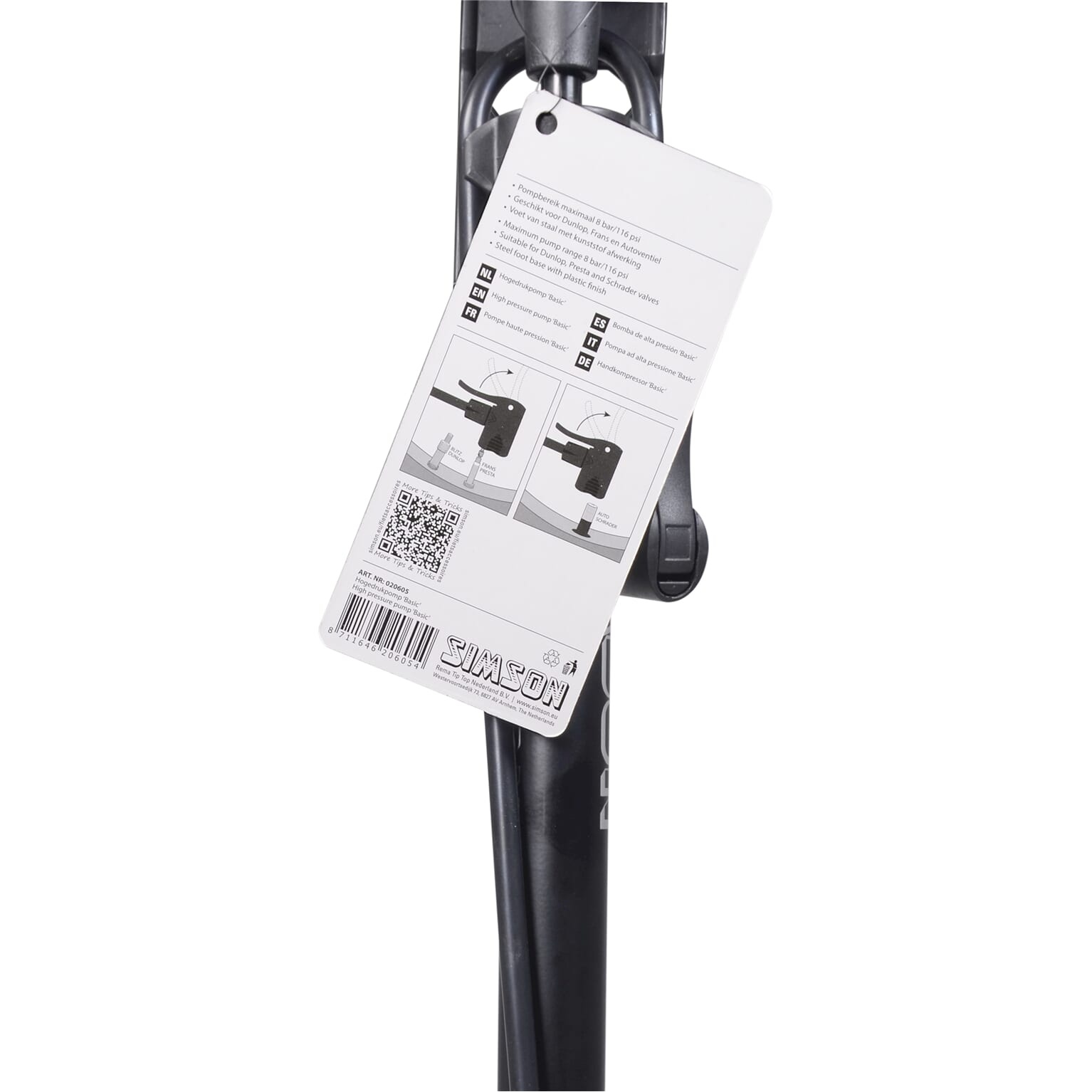 Simson vloerpomp hogedruk Basic