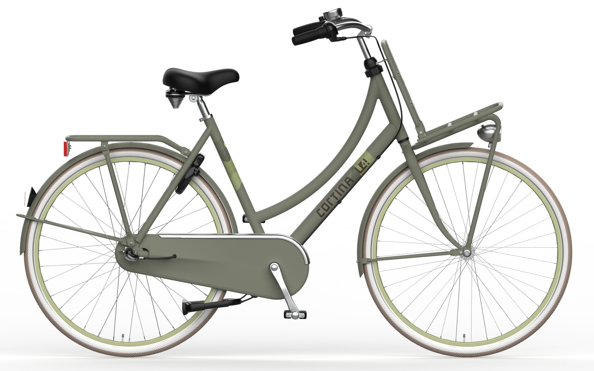 Cortina U4 transportfiets Mat Groen 3V