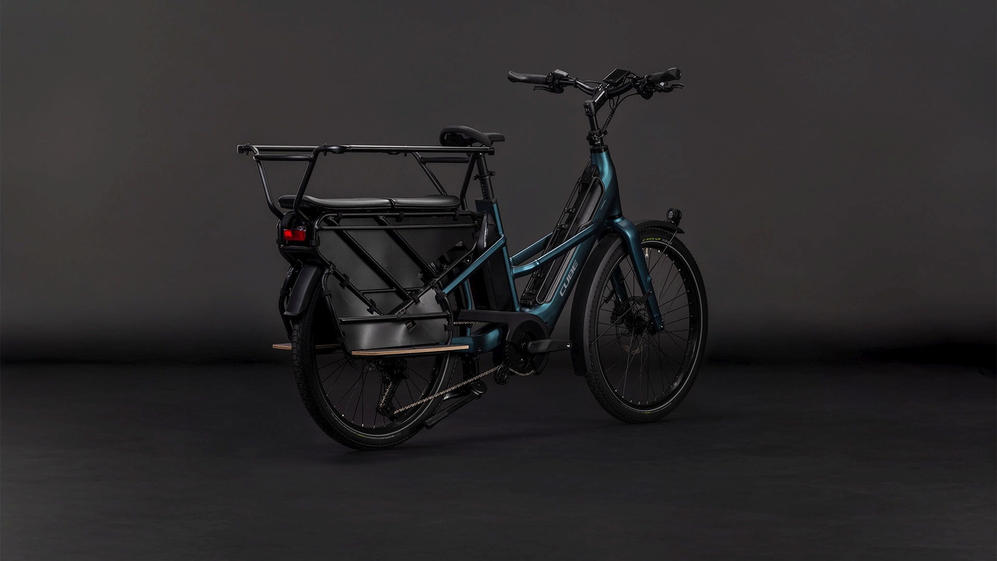 Cube Longtail Hybrid Elektrische Fiets 800 Royalgreen