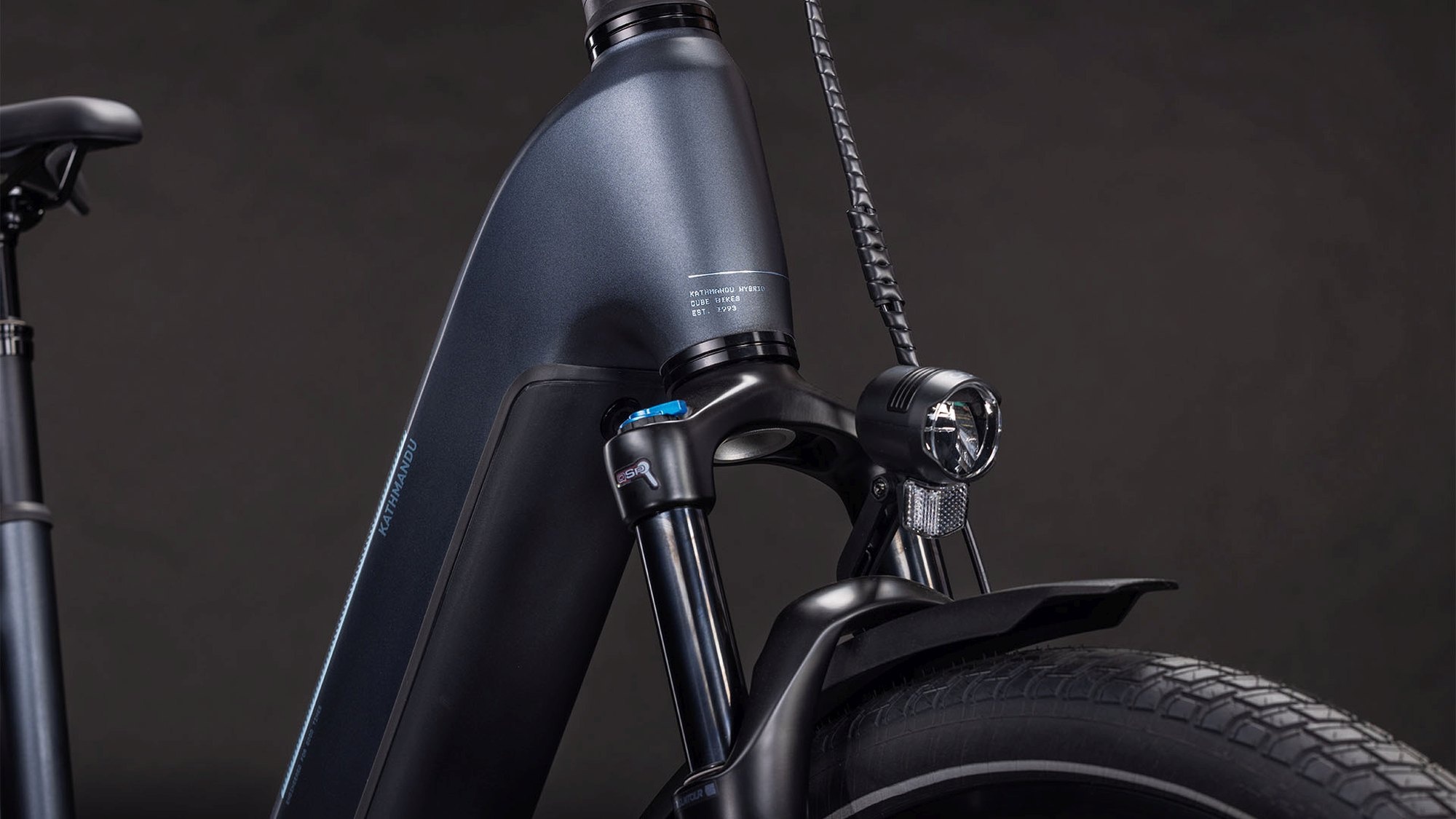 Cube Kathmandu Hybrid One 800 Metallicgrey/grey uni Grijs 10V