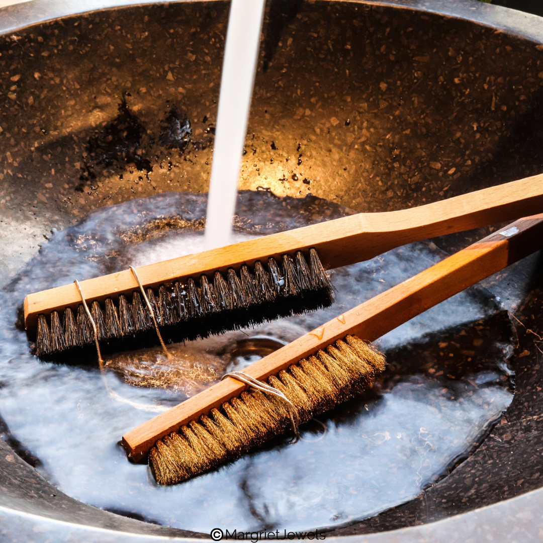 Handborstel ZWART - Margriet Jewels