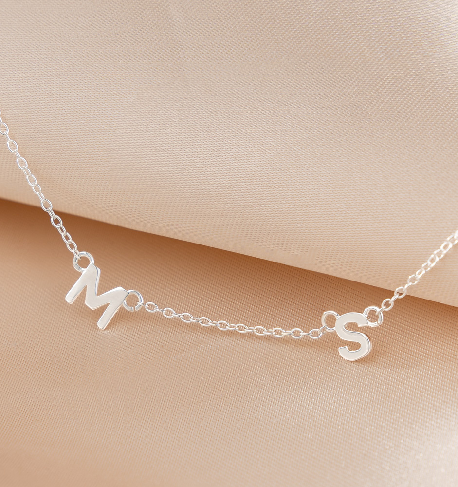 KAYA sieraden Letter chain I 2 slanted letters - Copy - KAYA jewels ...