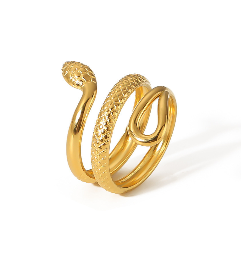 Verstelbare Ring met Slang Kopen? Bestel nú online - KAYA Sieraden