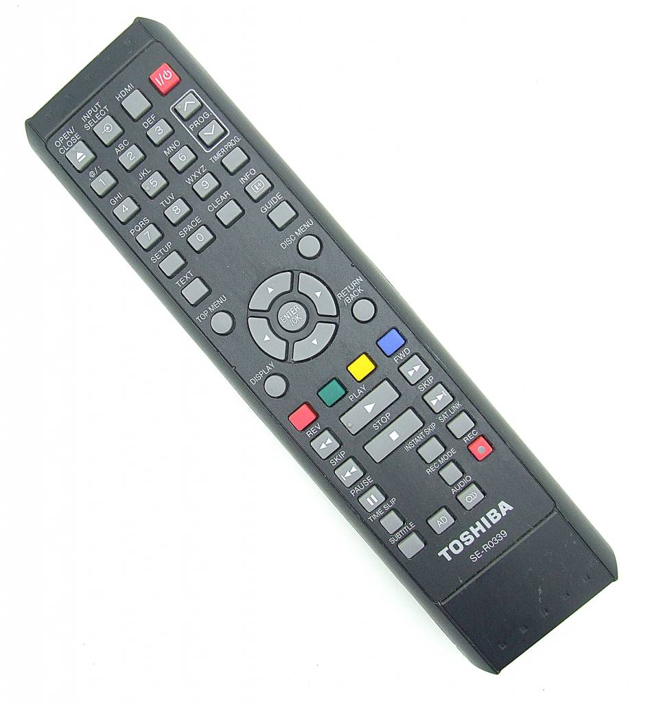 Original remote control Toshiba SE-R0339 DVD SE-R0339 - Onlineshop for ...