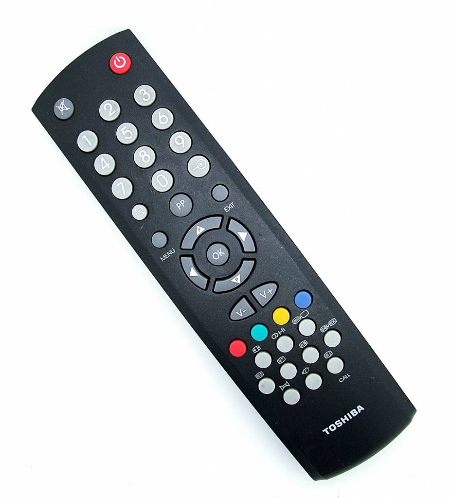 Original Toshiba remote control for CT841, RC2143, RC2243 - Onlineshop ...