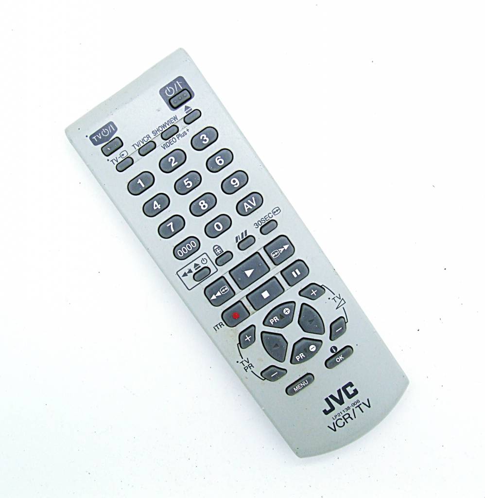 Original JVC VCR/TV LP21138-006 remote control - Onlineshop for remote ...