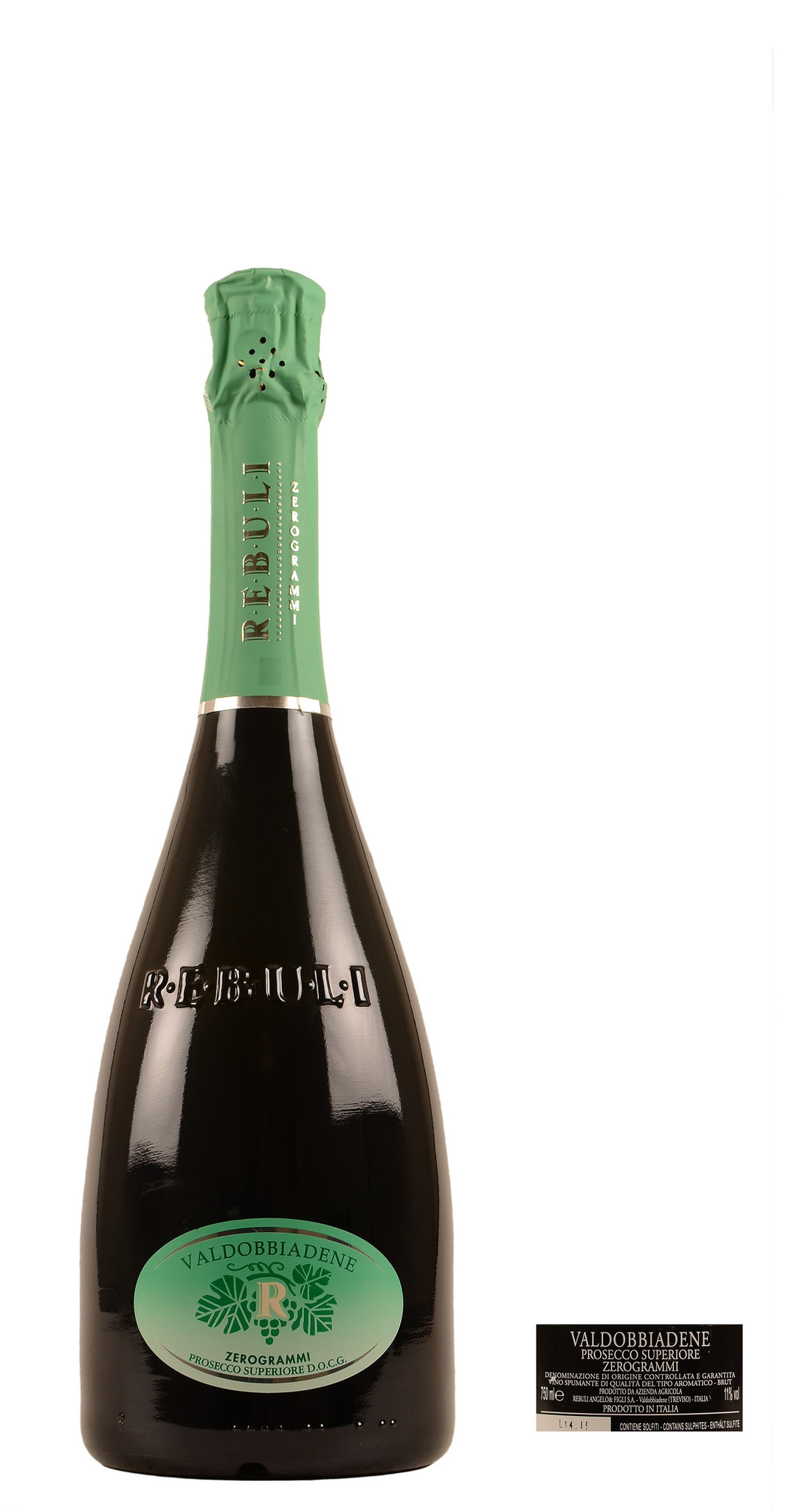 Rebuli Zero Grammi Valdobbiadene Prosecco | Wijndeal.nl - WIJNDeal.NL