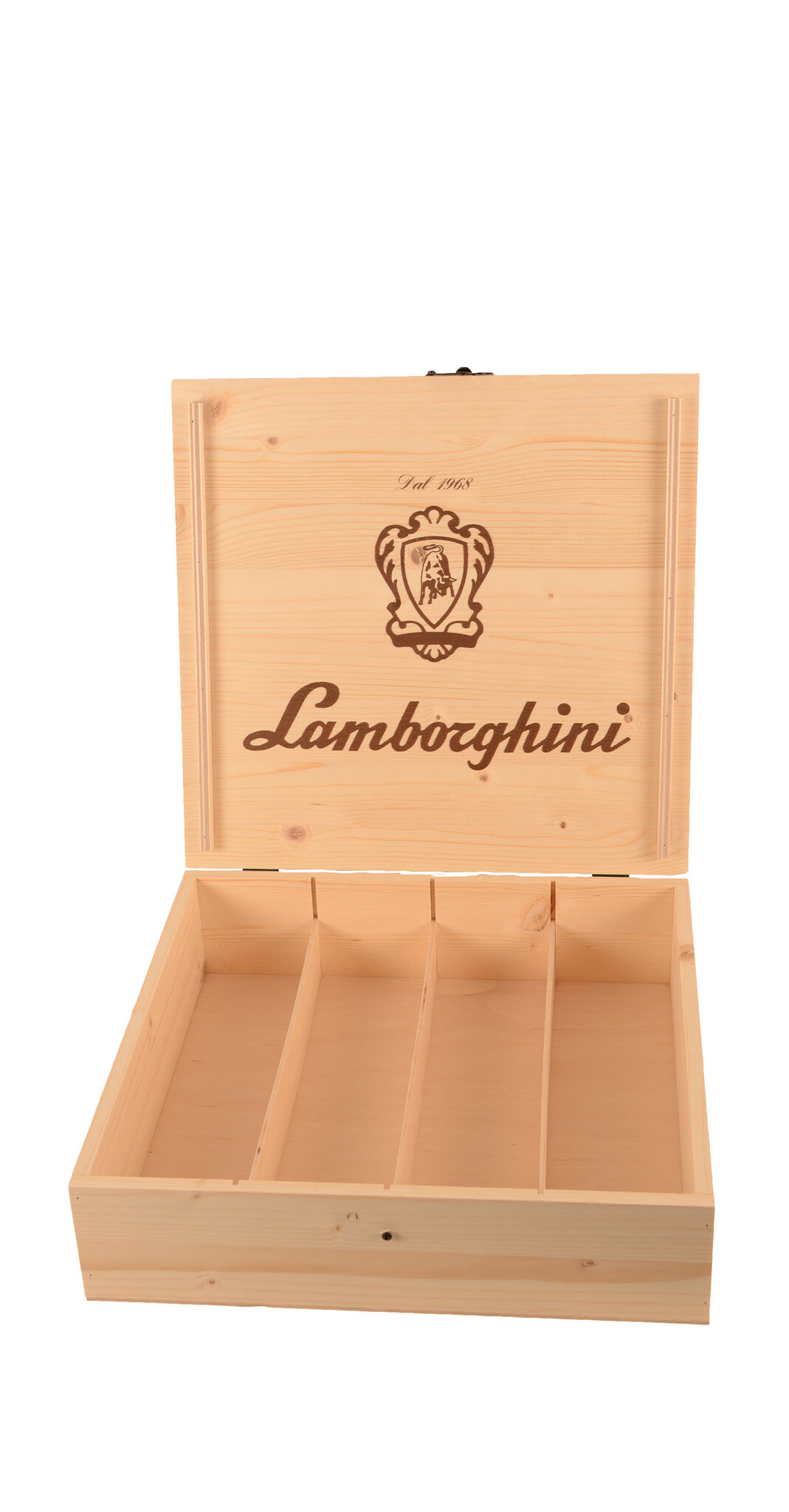 Lamborghini Wooden Gift Box de LUXE - WIJNDeal.NL