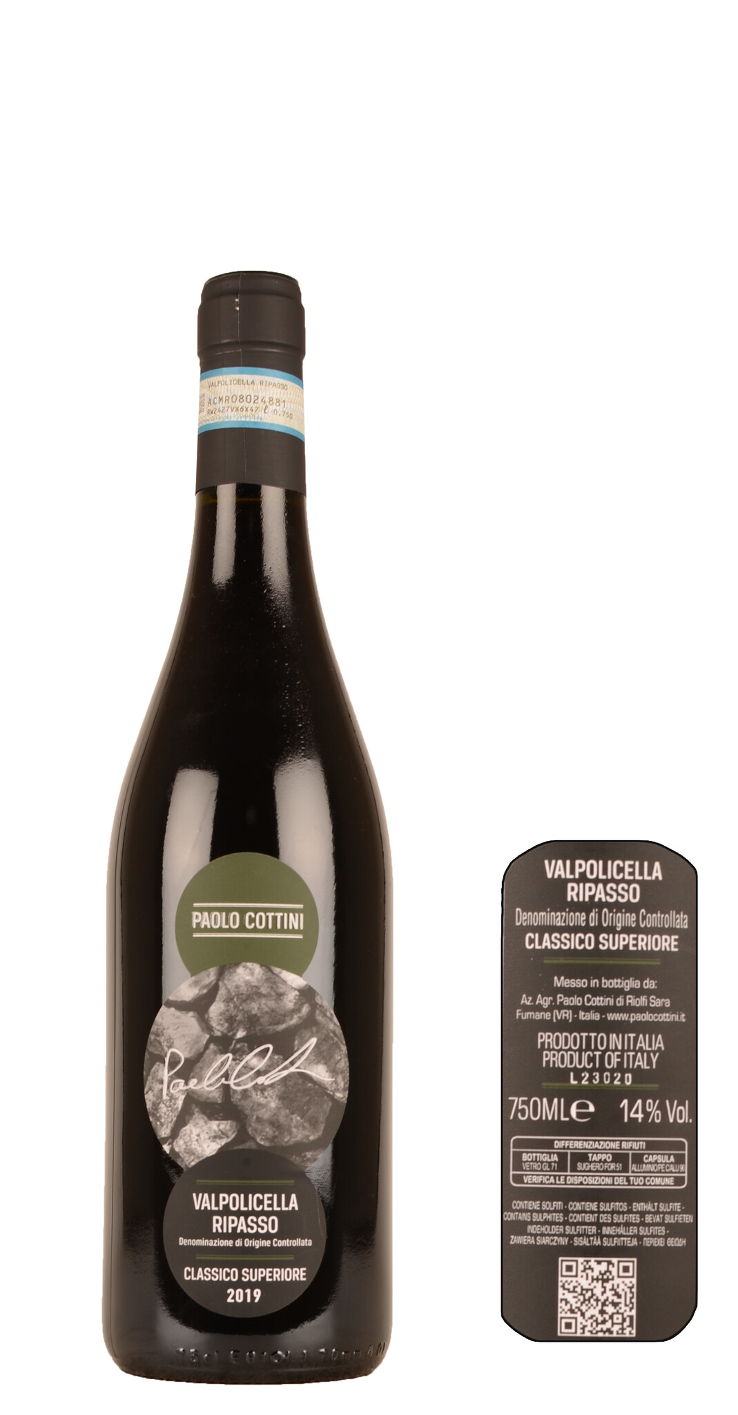 Paolo Cottini Valpolicella Classico RIPASSO Superiore| Wijndeal.nl ...