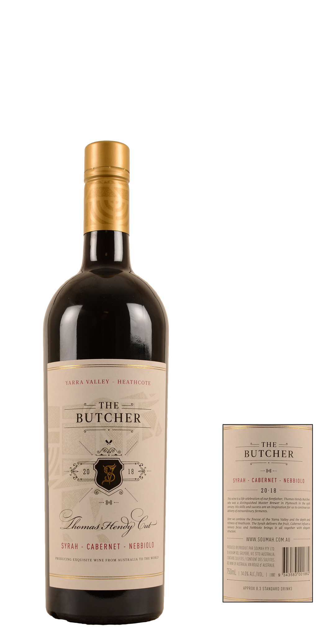 Soumah Winery The Butcher - Thomas Henry | WIJNDeal.nl - WIJNDeal.NL