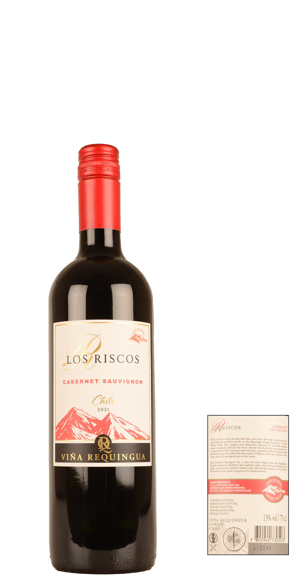 Los Riscos Vina Requingua Cabernet Sauvignon | Wijndeal.nl - WIJNDeal.NL