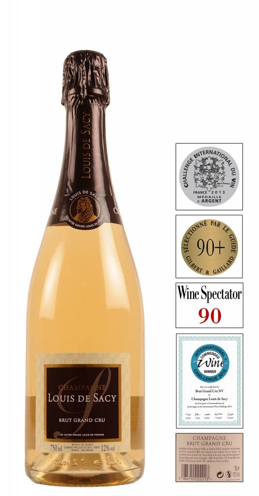 Champagne Louis de Sacy Brut Grand Cru | Wijndeal.nl - WIJNDeal.NL