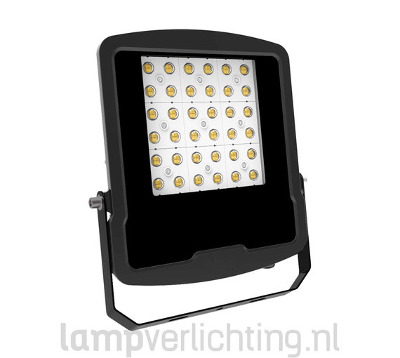 LED Schijnwerper IP65 Zwart 100W - 12.500 lumen - Slagvast ...