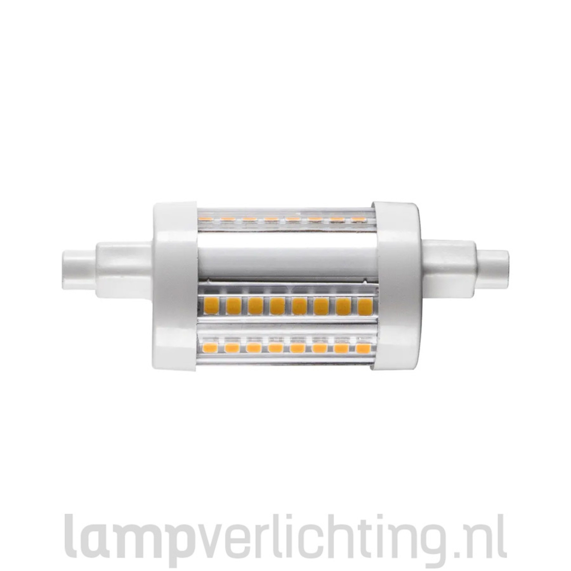 LED Lamp R7s 78 mm Dimbaar - Staaflamp - 1050 lumen - 3000K ...