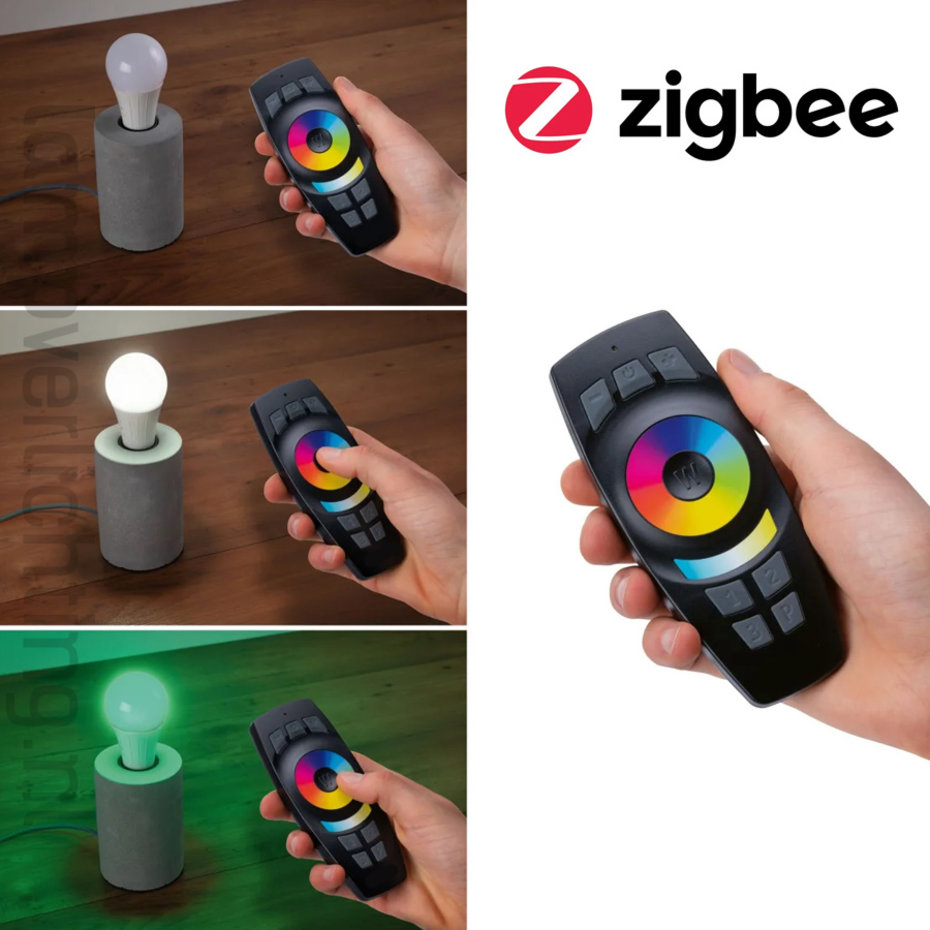 Afstandsbediening Zigbee Zwart - Bedien je Zigbee Lampen Zonder Hub - LampVerlichting.nl