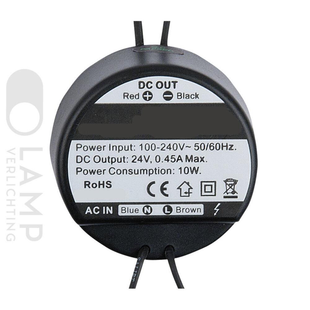 LED Voeding 24V DC voor Inbouwdoos - Past in alle inbouwdozen ...