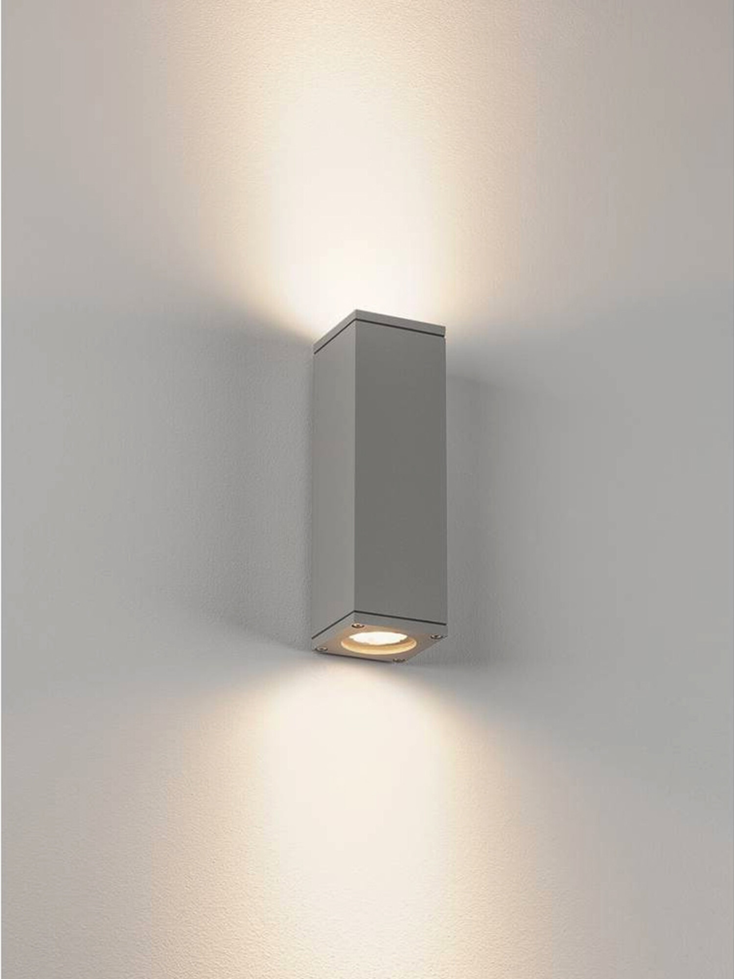 Wand Buitenlamp Updown 2x GU10 - Vierkant - Premium kwaliteit ...