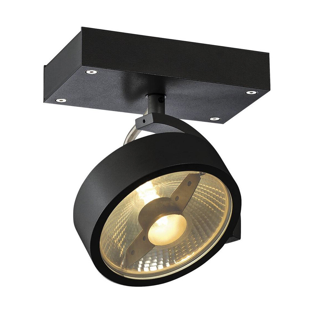 Grote Spot Opbouw - Draaibare XL Spot - Wit, zwart of aluminium - Tip ...