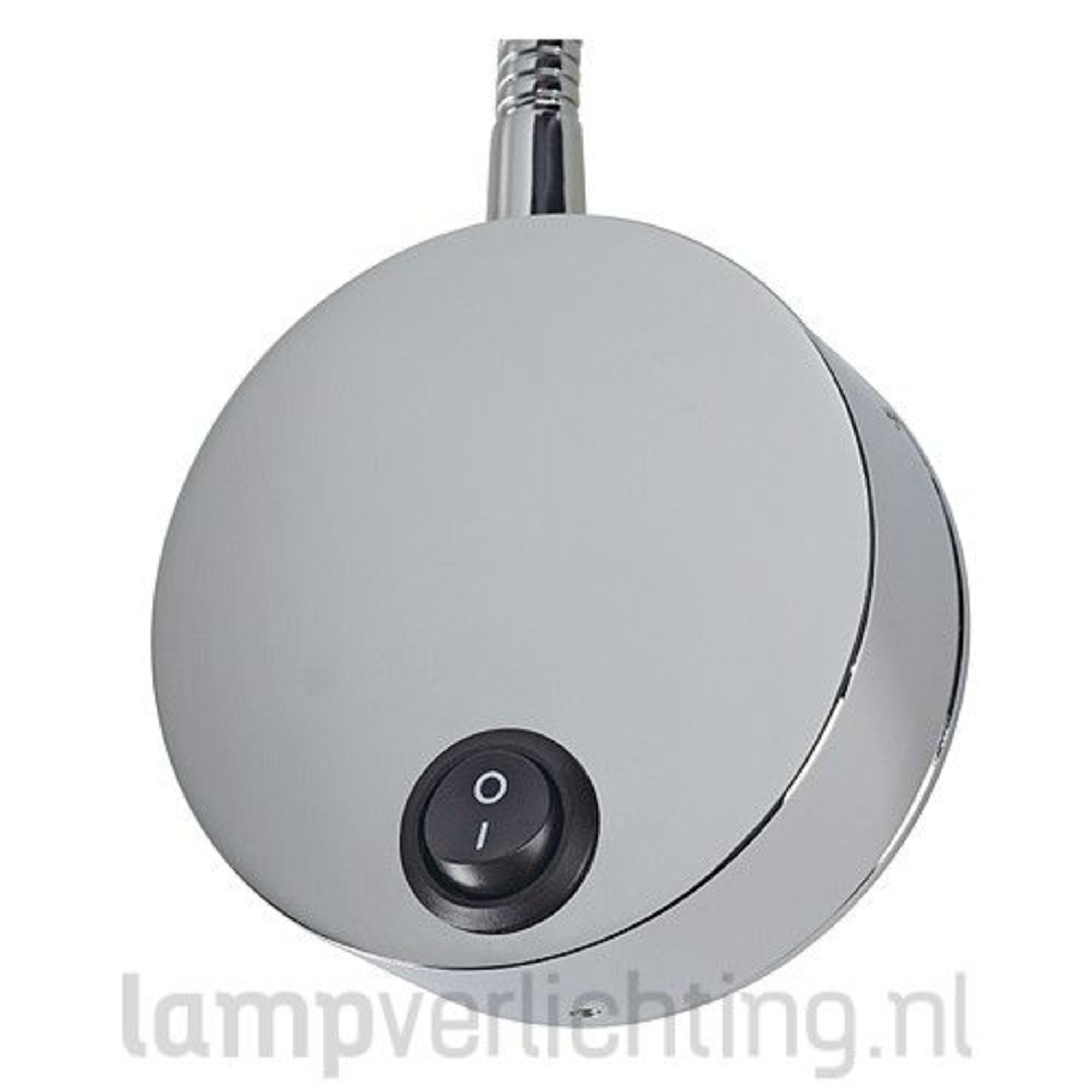Wand Leeslamp met Flexibele arm - wit | zwart | chroom - Beste Keus ...