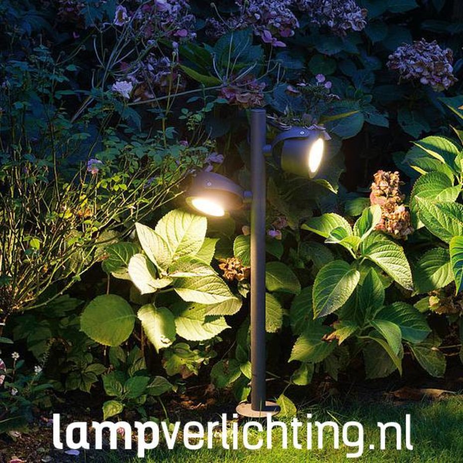 Dubbele Tuinspot Spies Antraciet 230V - Design Tuinspots - Tip ...