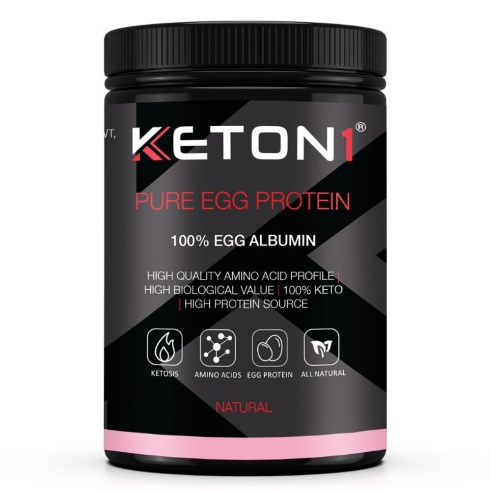 Keton1 - Pure Egg Protein (500 gr) - Lowcarbcenter.nl Keton1 - Pure Egg Protein (500 gr) - Lowcarbcenter.nl