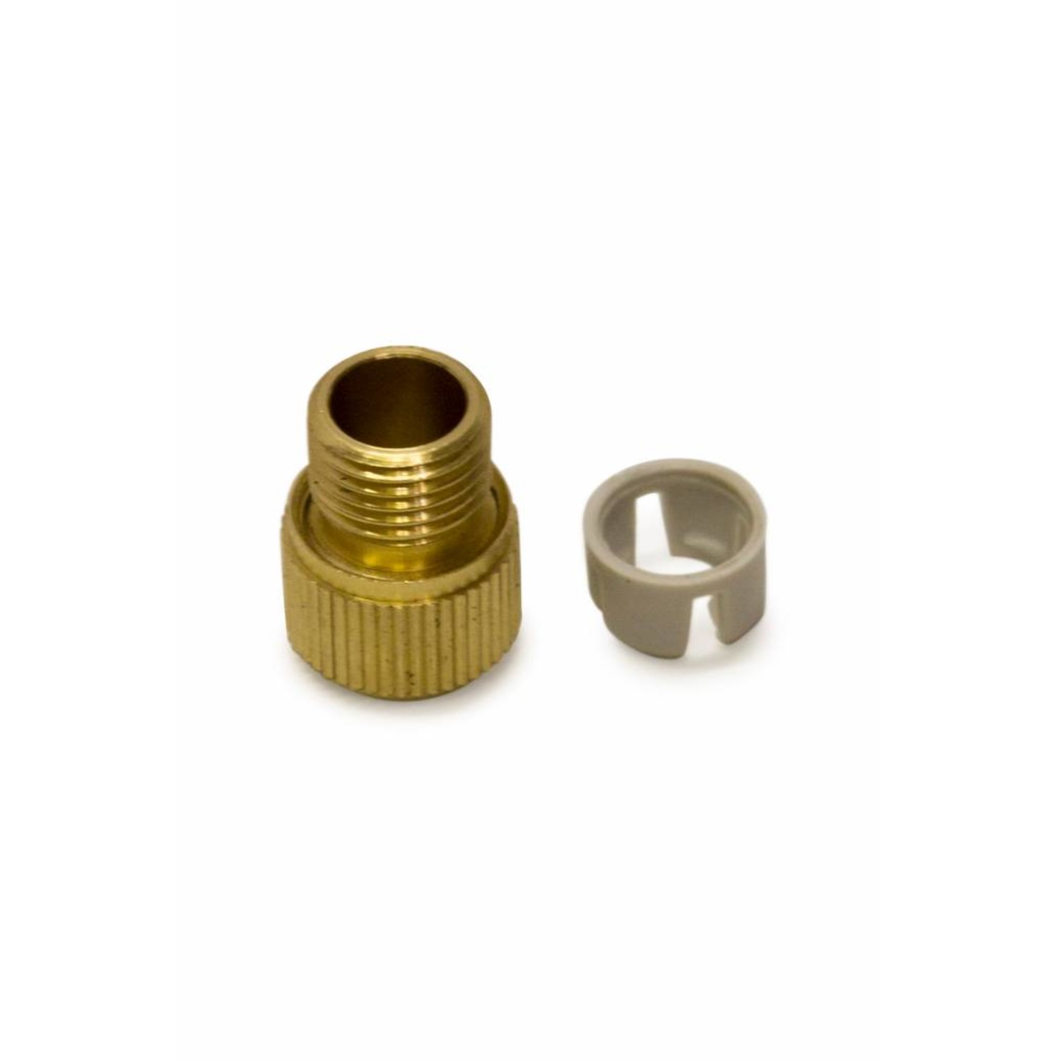 Cord Strain Relief, Brass, Solid, M10x1 - Lamplord - Vintage Lighting