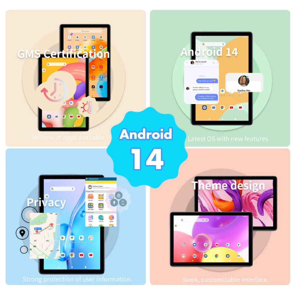 PRITOM TAB 11 Tablet - 10 Inch Display - 128 GB Storage - 2 MP Camera ...