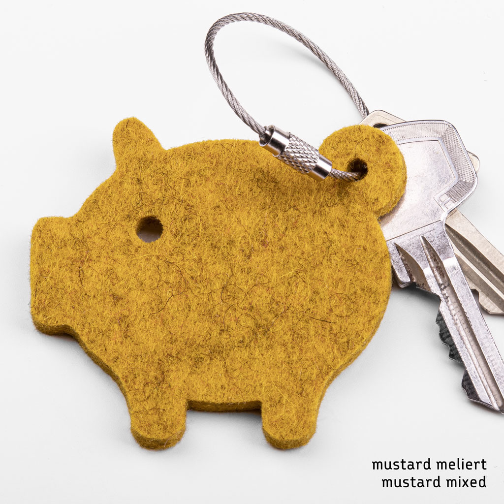 lucky pig, piggy key chain - werktat
