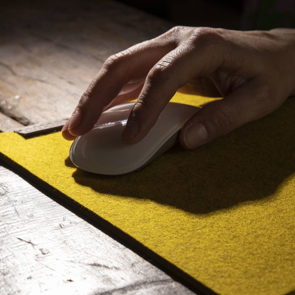 rectangular mouse pad felt - werktat
