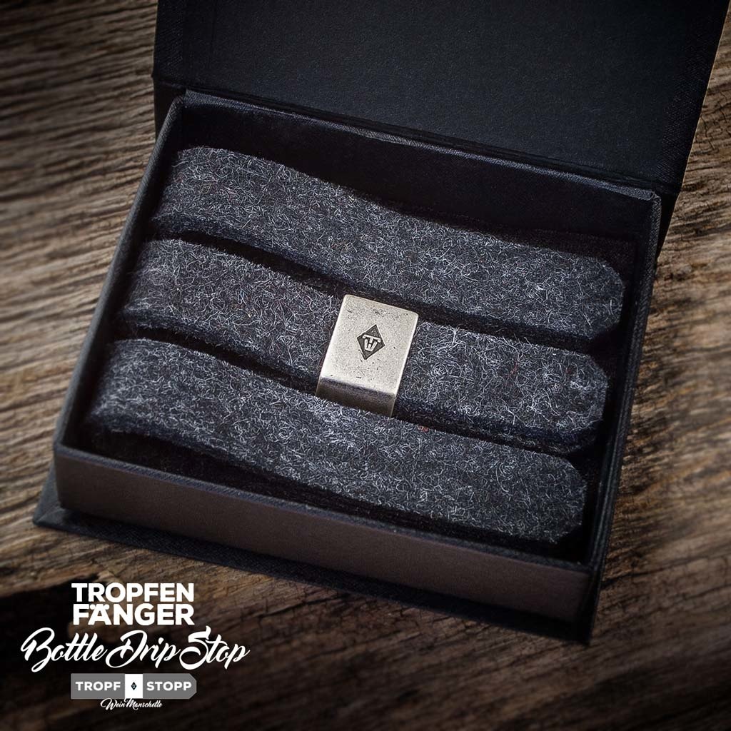 Drip stop for wine bottles: DROP STOPPER - werktat