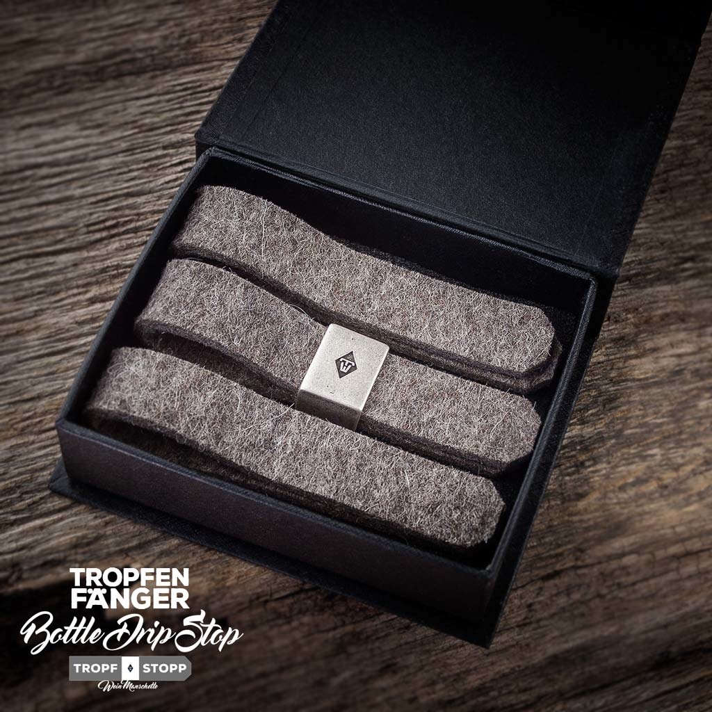 Drip stop for wine bottles: DROP STOPPER - werktat