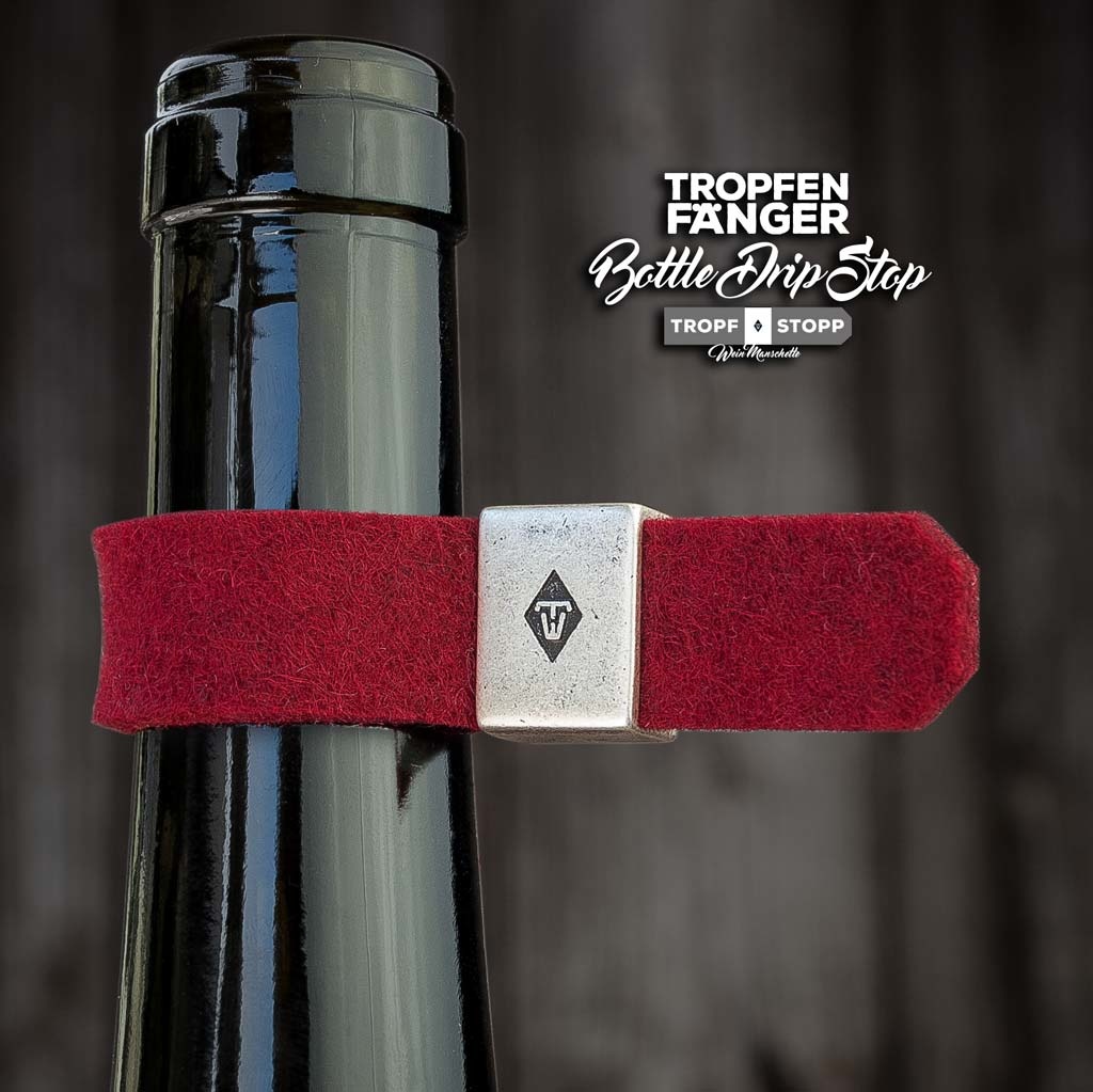 Drip stop for wine bottles: DROP STOPPER - werktat