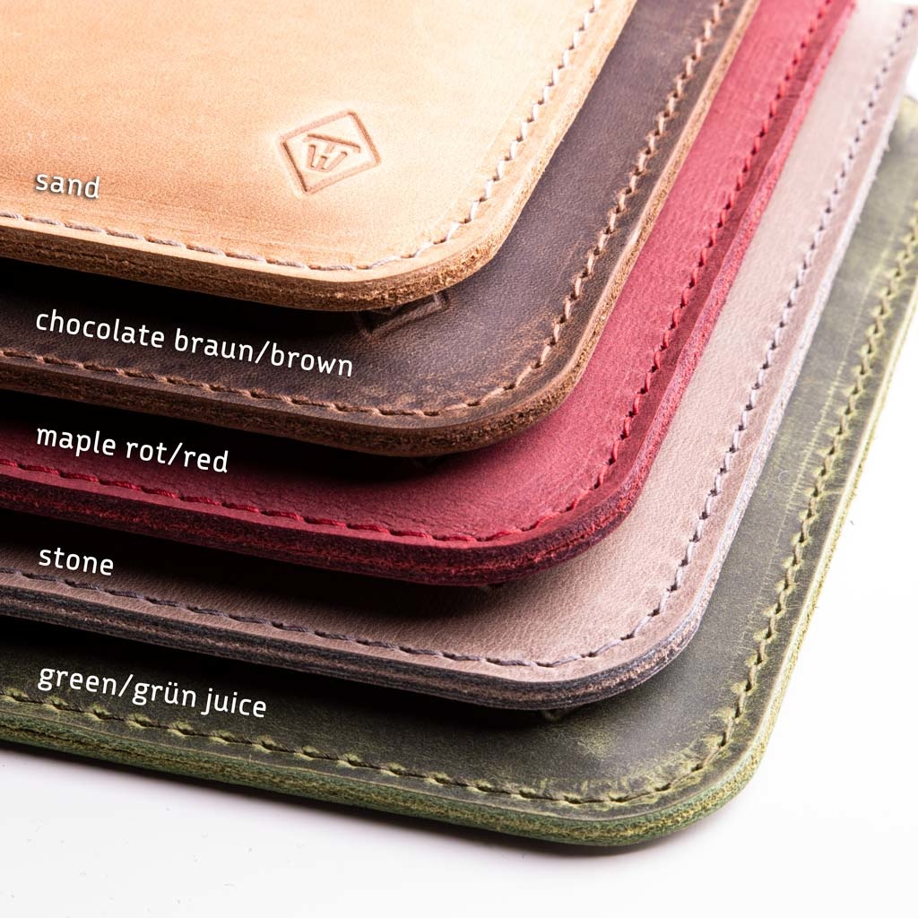 bank bag from leather - werktat