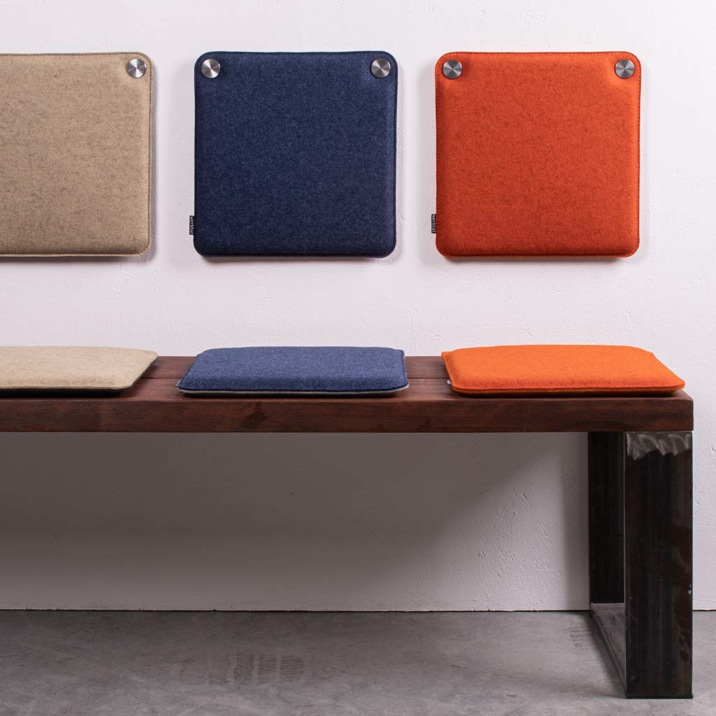 wall cushion square felt - werktat
