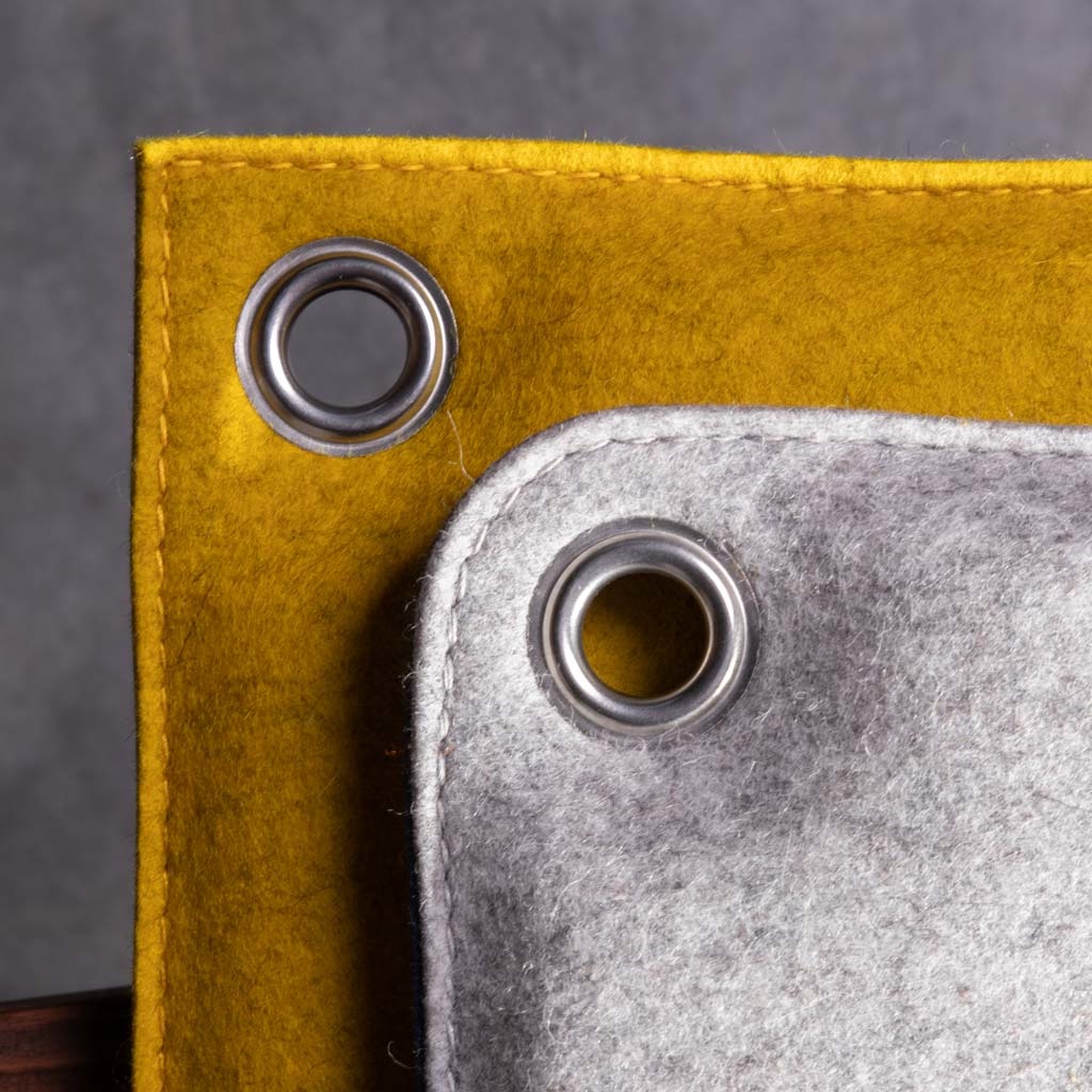 wall cushion square felt - werktat