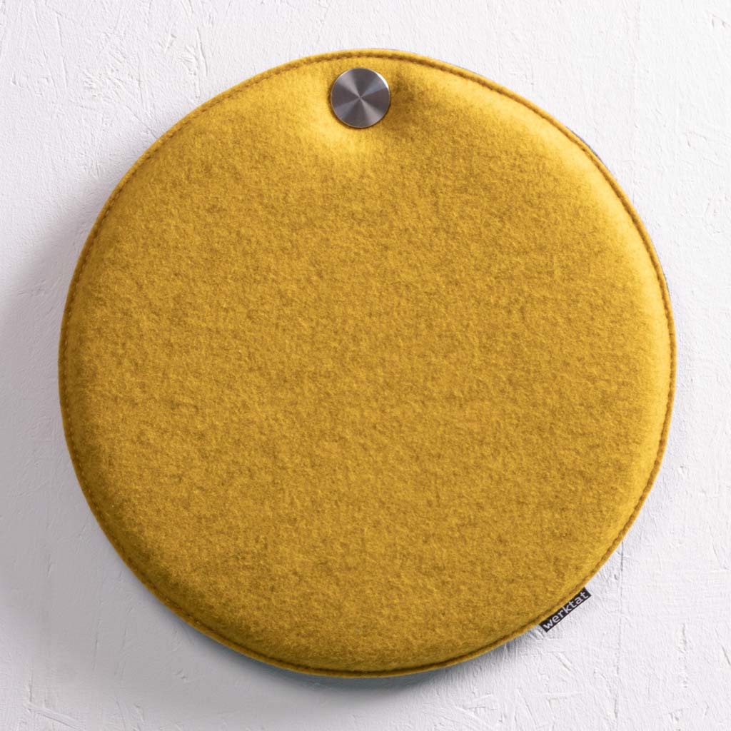 wall cushion round felt - werktat