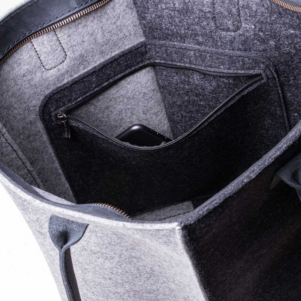 Shopper Tasche Xxl Mit Reissverschluss