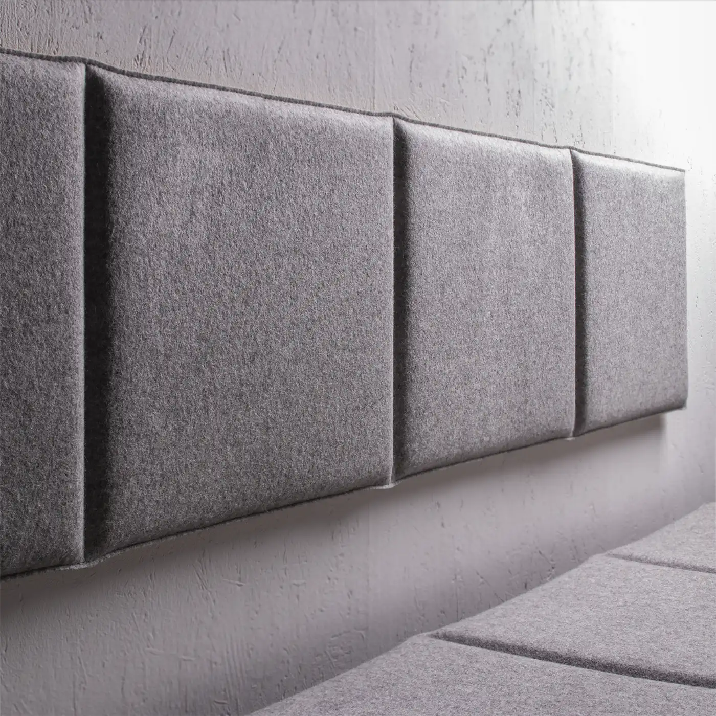 Wall cushion with quilting, felt - werktat