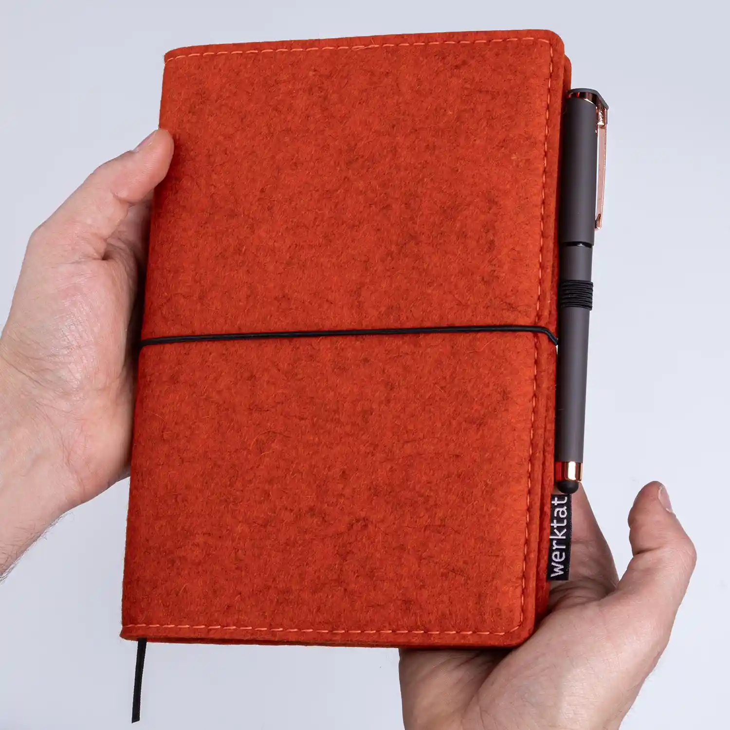 notebook with felt cover - werktat