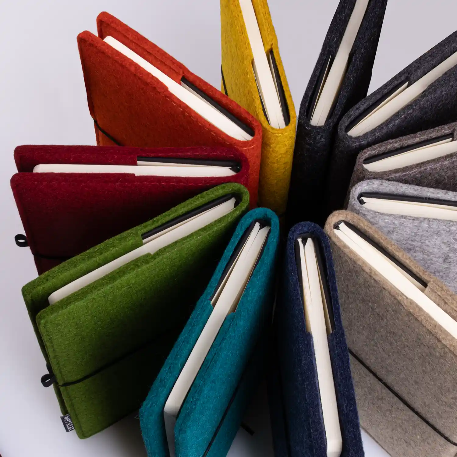 notebook with felt cover - werktat