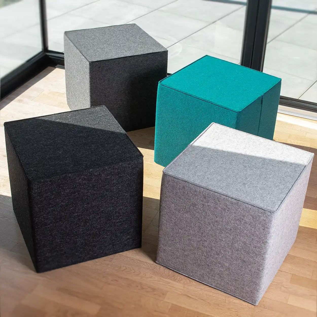 Seat cube felt - werktat