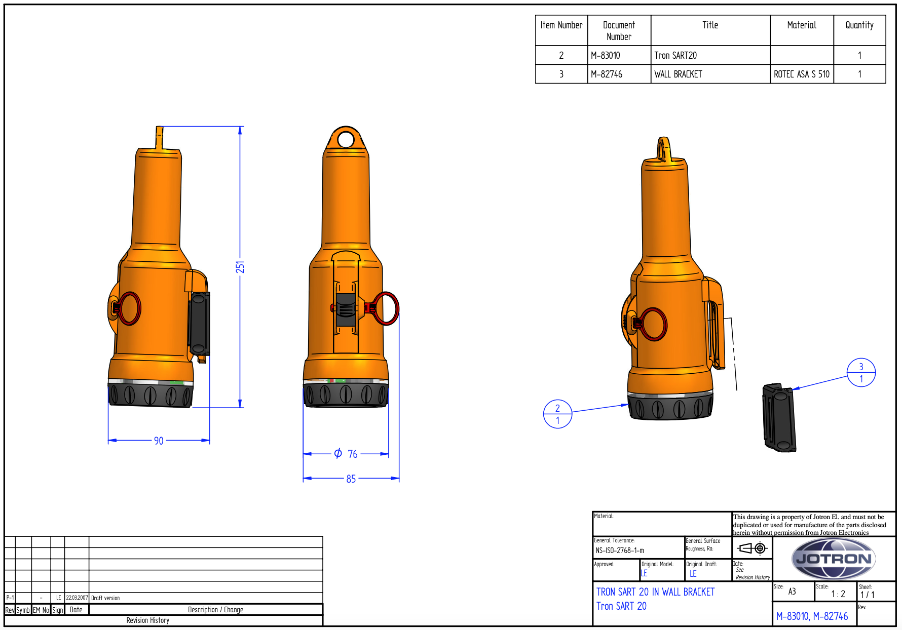 JOTRON - Tron SART20 Radar Transponder with bulkhead bracket - SAIL360 ...