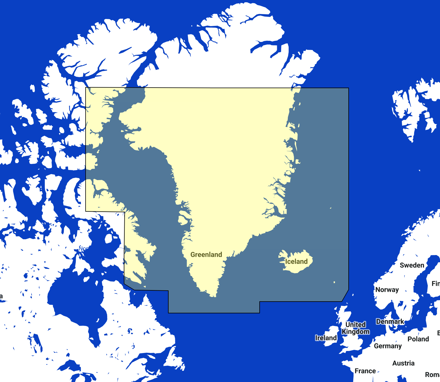 TimeZero - Greenland and Iceland Chart - Sail360 watersport and boat ...