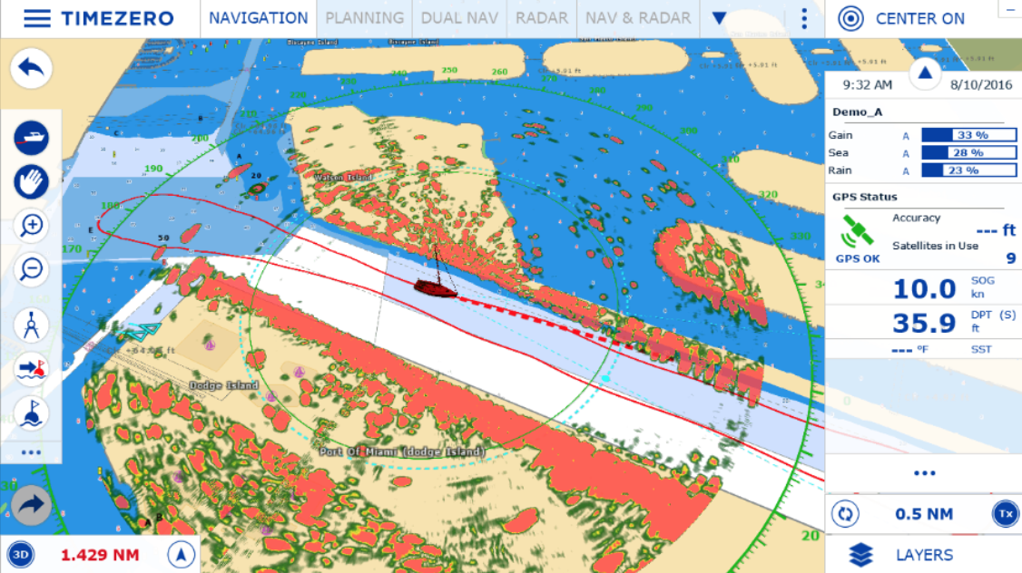 TimeZero - FURUNO Radar Module for Navigation - SAIL360 watersport and boat equipment