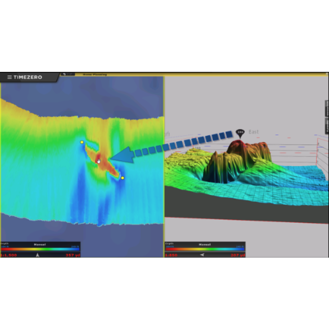 TimeZero - WASSP Module voor Multi-Beam Sonar - SAIL360 watersport and ...