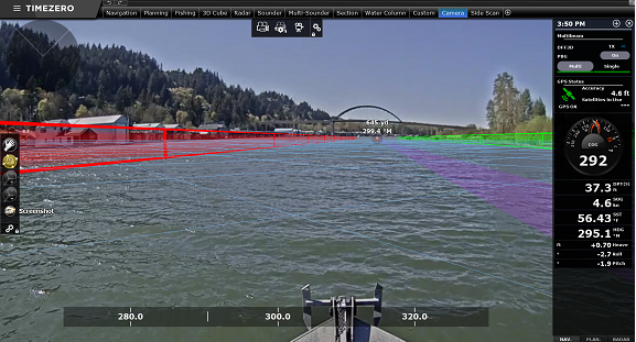 TimeZero - Camera and Augmented Reality Module - SAIL360 watersport and ...