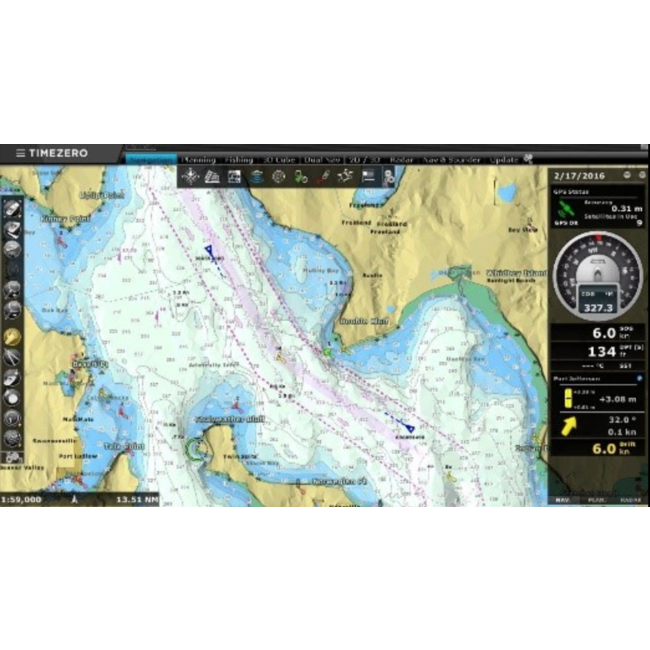 TimeZero - S57 / S63 Charts Module for TZ Professional - Sail360 watersport and boat equipment